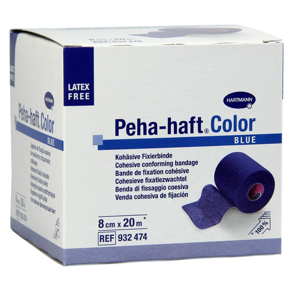 Бинт самофиксирующийся "Peha-Haft" Color 8см х 20м - купить с доставкой ...