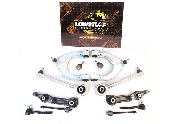 Комплект рычагов передней подвески Mercedes W211, S211, C219 LOWSTUFF ...