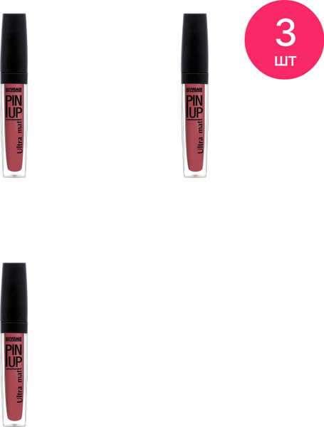 LuxVisage / ЛюксВизаж Блеск для губ матовый PIN UP Ultra matt 34 ...