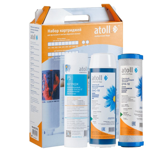 Сменный картридж для проточного фильтра, степеней очистки - 3 - купить по выгодной цене в ...