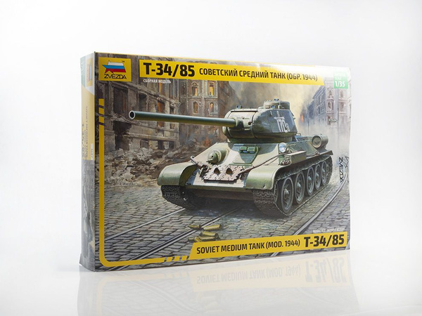 Сборная модель советский Средний Танк Т-34/85 (1944) - купить с ...