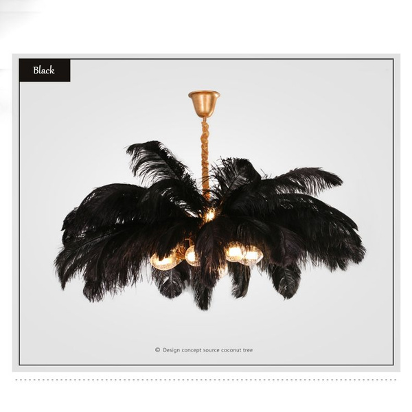 Скандинавская Роскошная Креативная Люстра В Форме Кокосовой Пальмы С ...