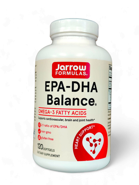 Jarrow Formulas, ЭПК-ДГК баланс, омега, 120 капсул - купить с доставкой ...
