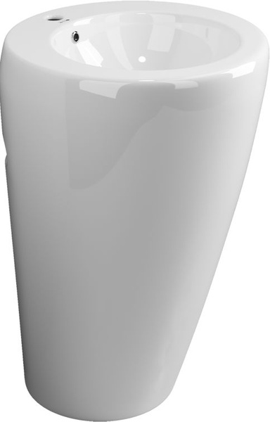Раковина Ceramicanova 850 CN1807 напольная, круглая, белая, фарфоровая ...