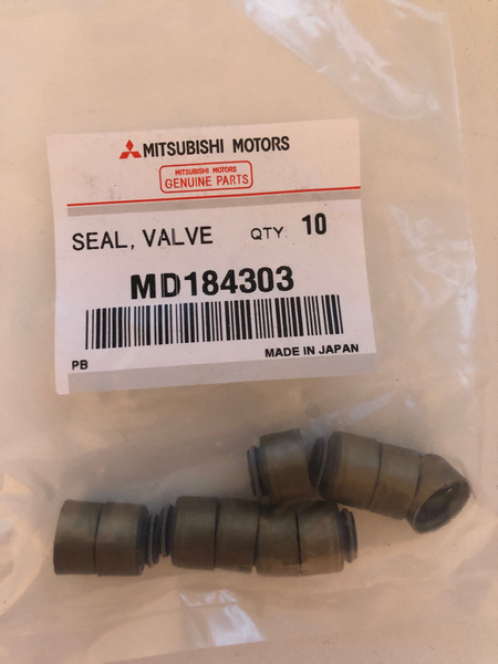 Набор 10 штук. Сальник клапана арт. MD184303 - арт. MD184303 - купить ...