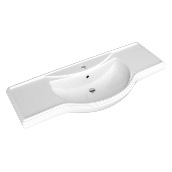 Раковина KIROVIT Классик 1200x121 см, белый купить по доступной цене с ...