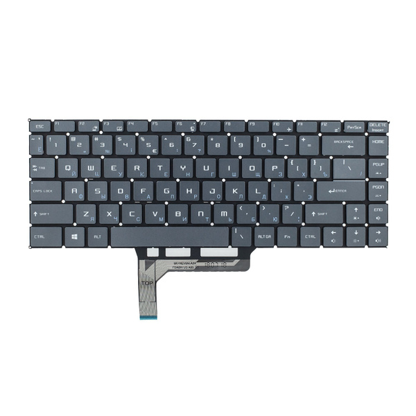 Клавиатура с подсветкой для ноутбука MSI Modern 14 A10M A10RB A10RAS ...