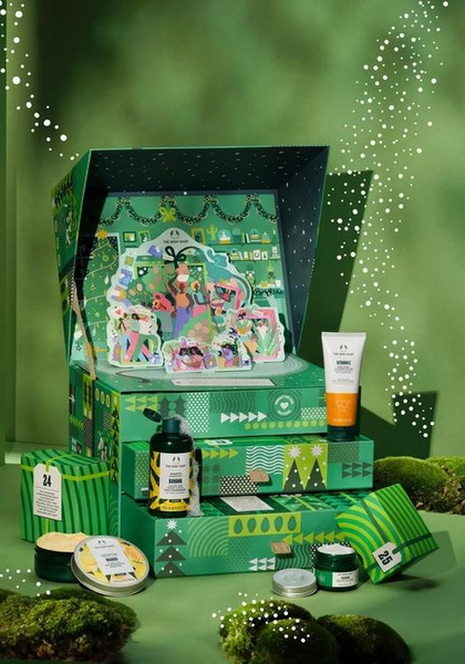 Адвент-календарь Ultimate The Body Shop (зеленый) - купить с доставкой ...