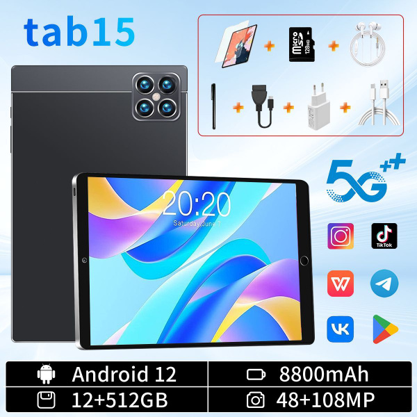 Купить планшет Tablet15 10", 512 GB по низкой цене: отзывы, фото, характеристики в интернет ...