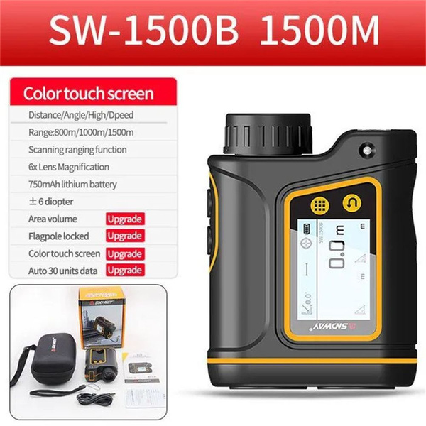 Купить Дальномер SNDWAY SW-1500B Телескоп ручной гольф на открытом ...