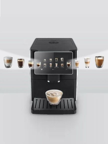 HC-HomeComfort Автоматическая кофемашина Hipresso CM1001, черный ...