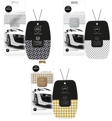 Aroma Car Ароматизатор автомобильный, Gold/Silver/Chrome - купить с ...