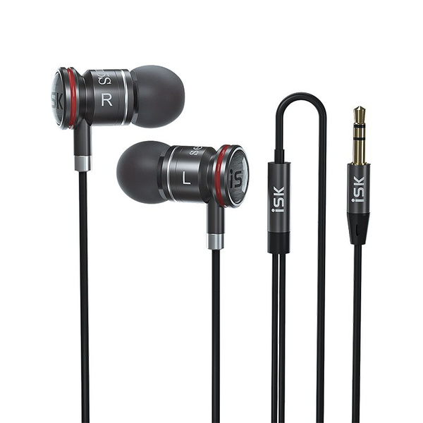 Наушники Внутриканальные ISK SEM2-A Проводное 16 ISK SEM5S,black купить c доставкой на OZON по ...