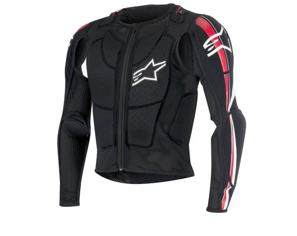 Мотозащита тела ALPINESTARS BIONIC PLUS JACKET (черно-красно-белый, 132 ...