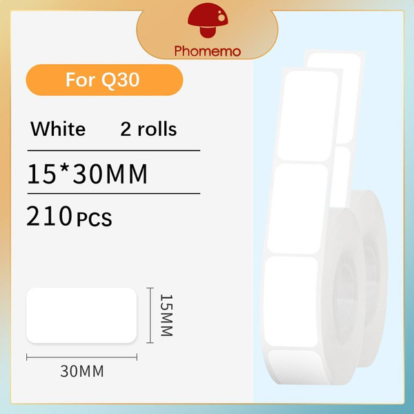 Phomemo q30/q30s Белая квадратная бумага 2 шт. - купить с доставкой по выгодным ценам в интернет ...