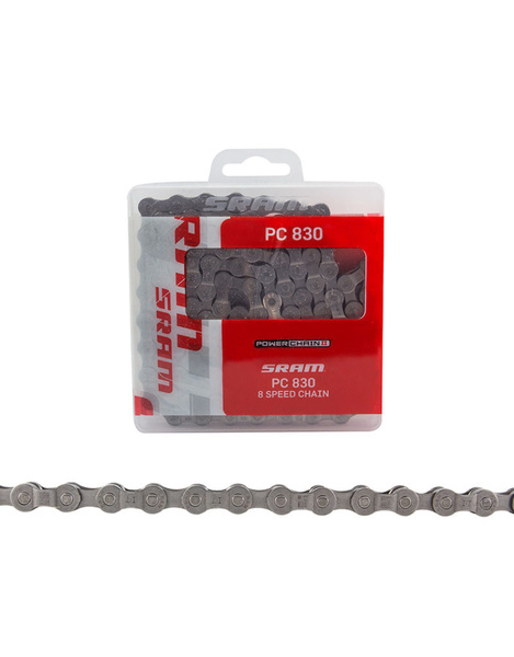 Цепь SRAM PC 830 6-7-8 скоростей Speed CHAIN 114 Звеньев с Замком ...
