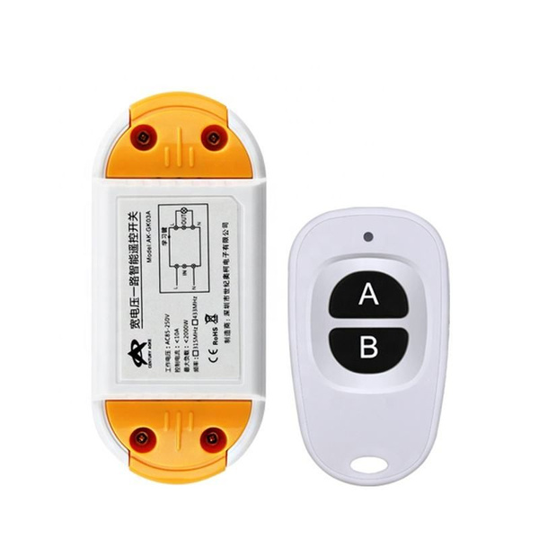 AK-RK01SC-220 и AK-BYD-2 220 В односторонний беспроводной пульт ...