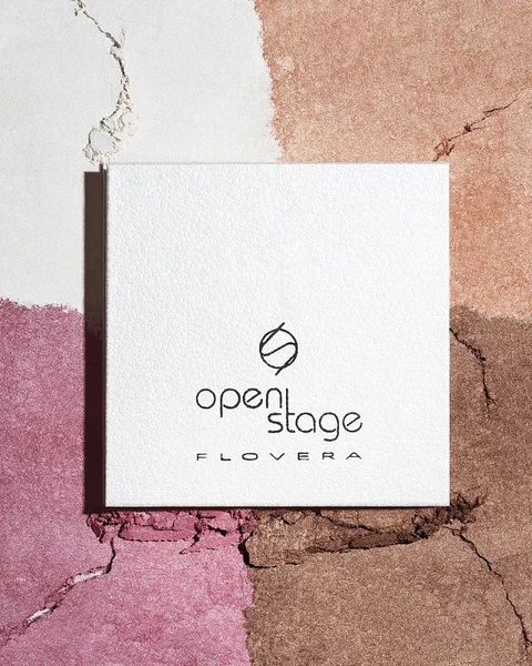 Палетка-хайлайтер для лица OPEN*STAGE FLOVERA GLOW FACE PALETTE ...