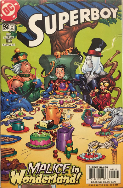 SuperBoy #92 Nov 01. Malice in Wonderland. DC Comics. Оригинальные ...