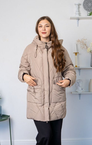 Пуховик Mishele - купить с доставкой по выгодным ценам в интернет-магазине OZON (1225526006)