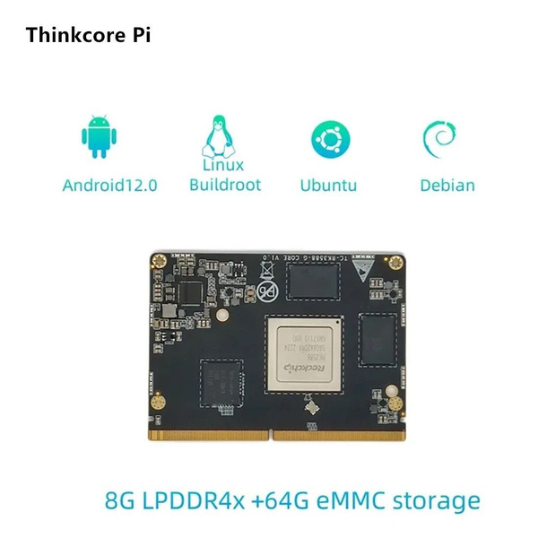 ThinkCore Pi Octa-Core RockChip RK3588 Core Board 64-битная ARM SOC для ...