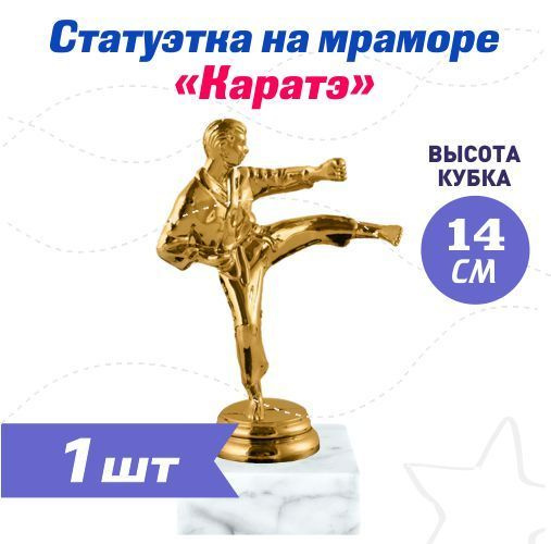 Приз статуэтка "Каратэ" купить по выгодной цене в интернет-магазине ...