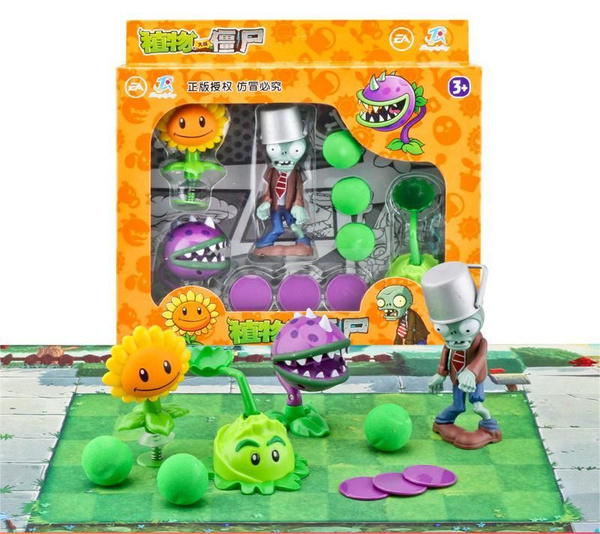 Набор фигурок Plants vs Zombies / Растения против зомби - купить с ...