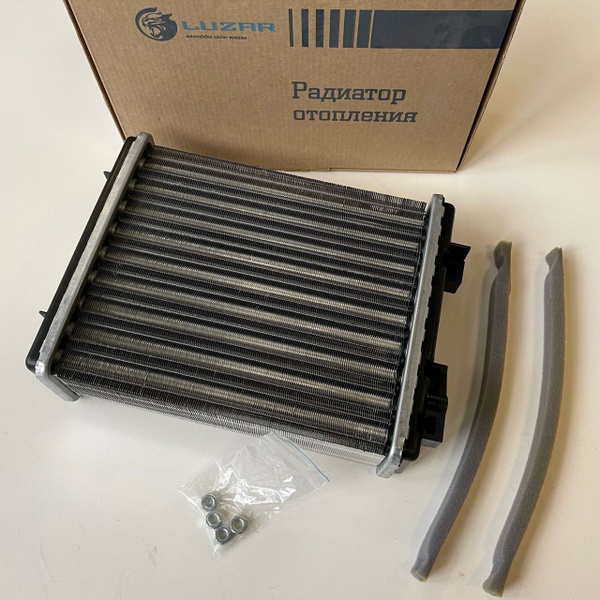 Радиатор отопителя Luzar ВАЗ 2101-07, Ока 1111, Нива 2121 алюм. LRh 0101 ЛУЗАР 2101-8101060 ...