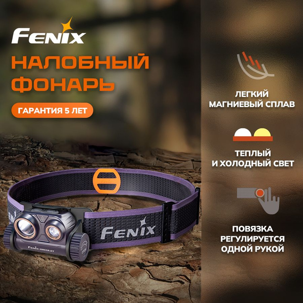 Фонарь налобный светодиодный аккумуляторный мощный недорогой Fenix ...