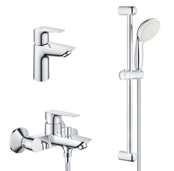 Комплект сантехники GROHE BauEdge New 2020 ABS пластик, Латунь - купить ...