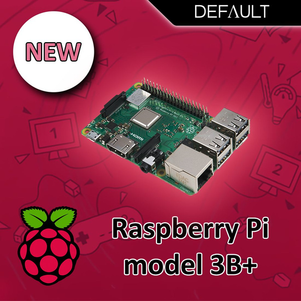 Микрокомпьютер Raspberry Pi 3 Model B. - купить по низким ценам в интернет-магазине OZON ...