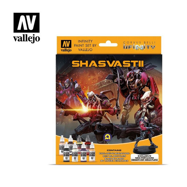 Набор красок Vallejo Infinity Paint Set - Shasvastii 70241 (8 красок по ...