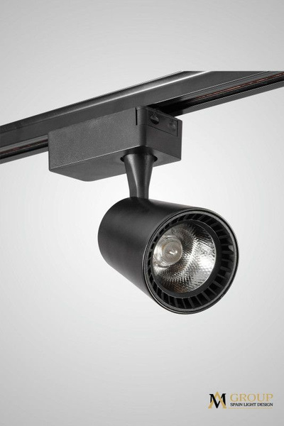 Трековый светильник Am Group AM228-10W BK 3000K - купить по доступным ...