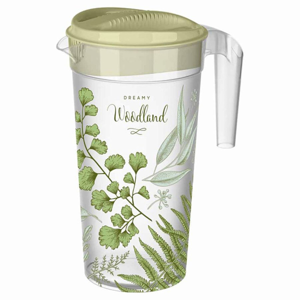 Кувшин для воды пластиковый Графин для напитков с крышкой 1.5л купить ...