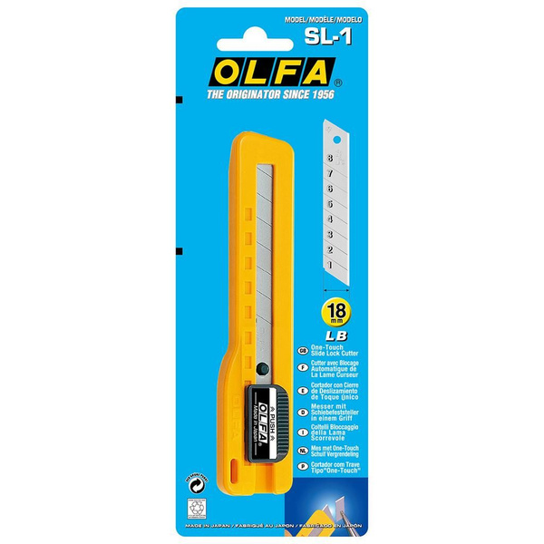 Нож универсальный OLFA SL-1 - купить с доставкой по выгодным ценам в интернет-магазине OZON ...