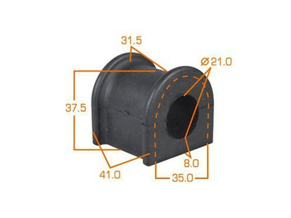 Втулка стабилизатора передней подвески MASUMA MP373 для Toyota RAV4 ...