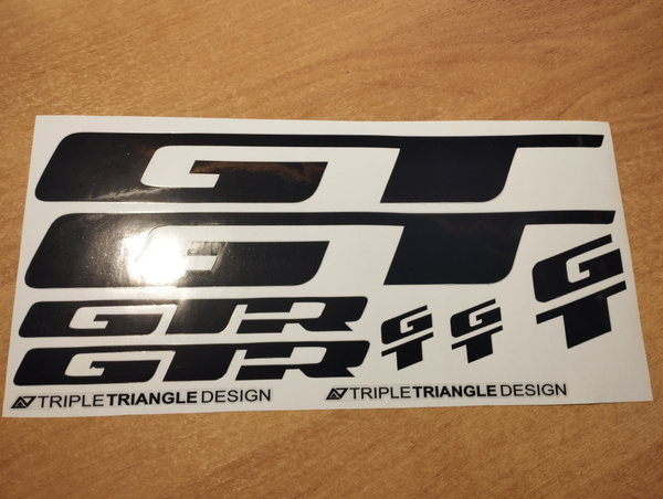 Наклейки GT gtr для велосипеда на раму, MTB Stickers - купить с ...