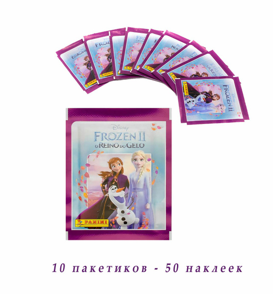 Panini /10 пакетиков Холодное Сердце 2 (50 наклеек) - купить с ...