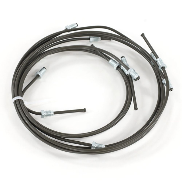 Трубки тормозные к-т Riginal для а/м ГАЗ 3309, к-т 7 шт. омедненные с ...