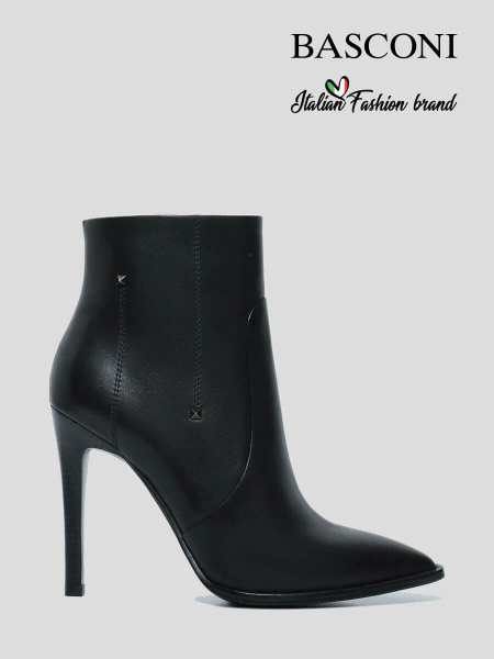 Ботильоны Женский BASCONI черный, размер 38 Демисезон Италия купить c доставкой на OZON по ...