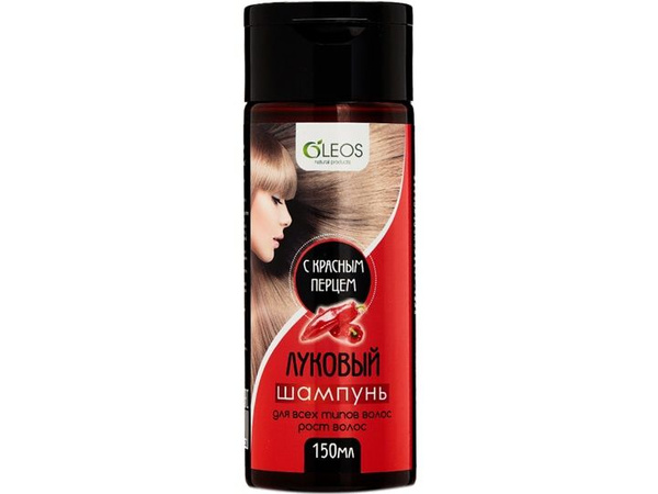 Луковый шампунь Oleos С красным перцем - купить с доставкой по выгодным ...