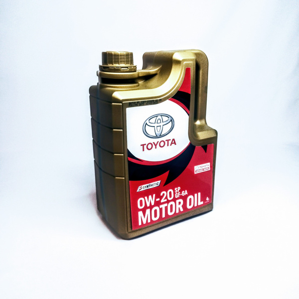 Масло моторное Toyota 0W-20 Синтетическое - купить в интернет-магазине ...