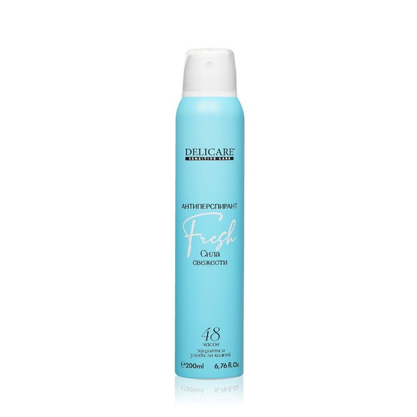 Дезодорант женский Delicare Sensitive Care Fresh антиперспирант 200 мл ...