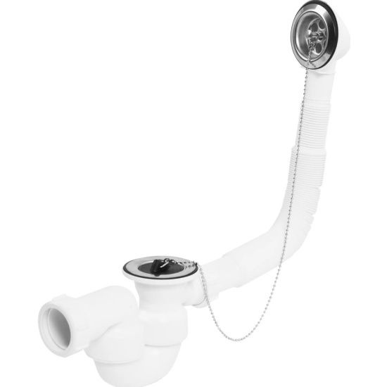 Слив-перелив McAlpine MRB1-EX, L310-720 х 34 мм., выход 40/50 мм ...