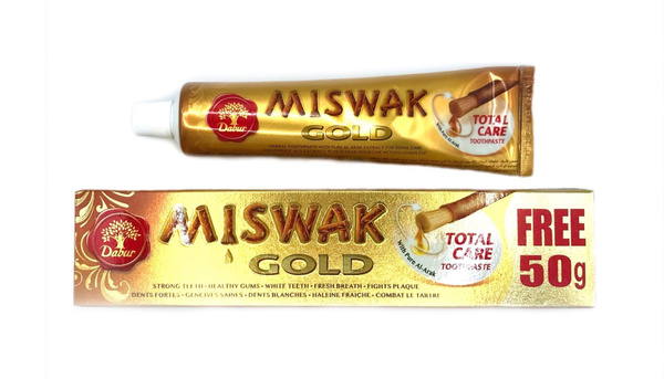 Зубная паста "Miswak Gold", 170 г - купить с доставкой по выгодным ...