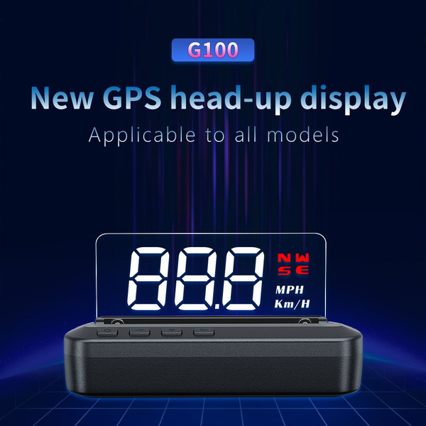 Проектор На Лобовое Стекло Автомобиля M8 HUD GPS скорость автомобиля ...