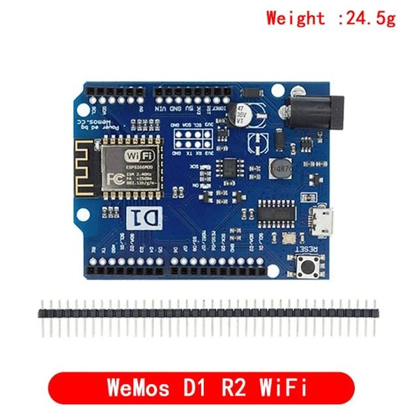 Контроллер WeMos D1 R2 с Wi-Fi Esp8266 (без USB провода) - купить с ...