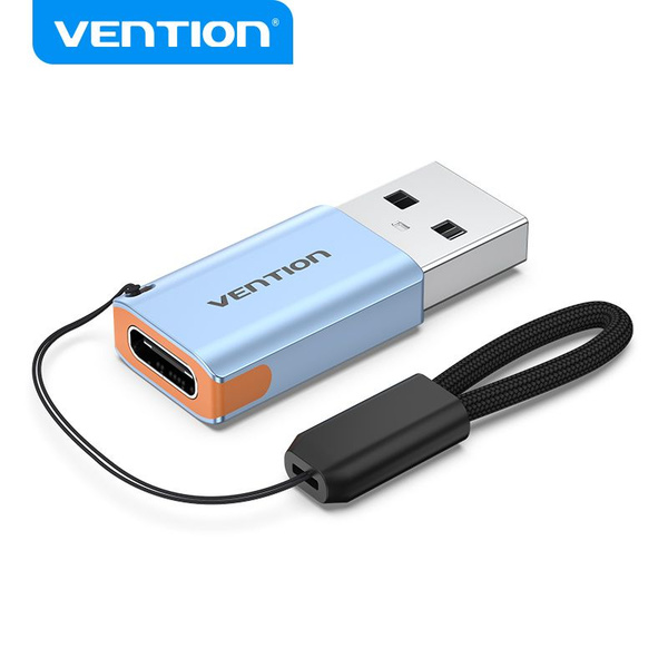 Переходник Type C на Usb 3 1 Otg адаптер Vention для ноутбука телефона планшетов юсб тайп си