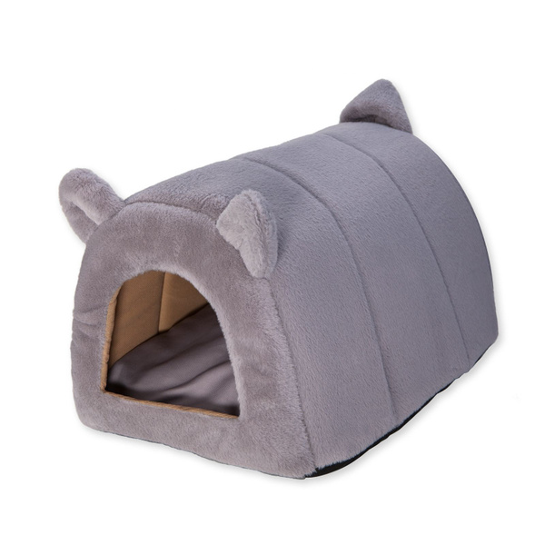 Мягкий домик для кошек и собак мелких пород Клампи Мишка, М, 35х50х30 ...