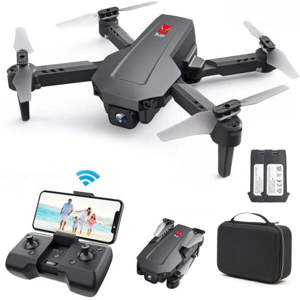 Квадрокоптер MJX V1 - 2 аккумулятора, сумка / 4K/1080P WiFi FPV 2.4G ...
